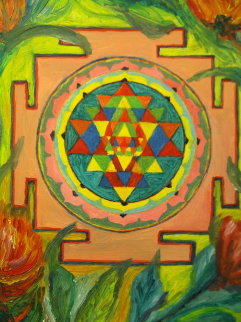 Mandala Painting • Eliana Moravia - Art + Spirit + Astrology